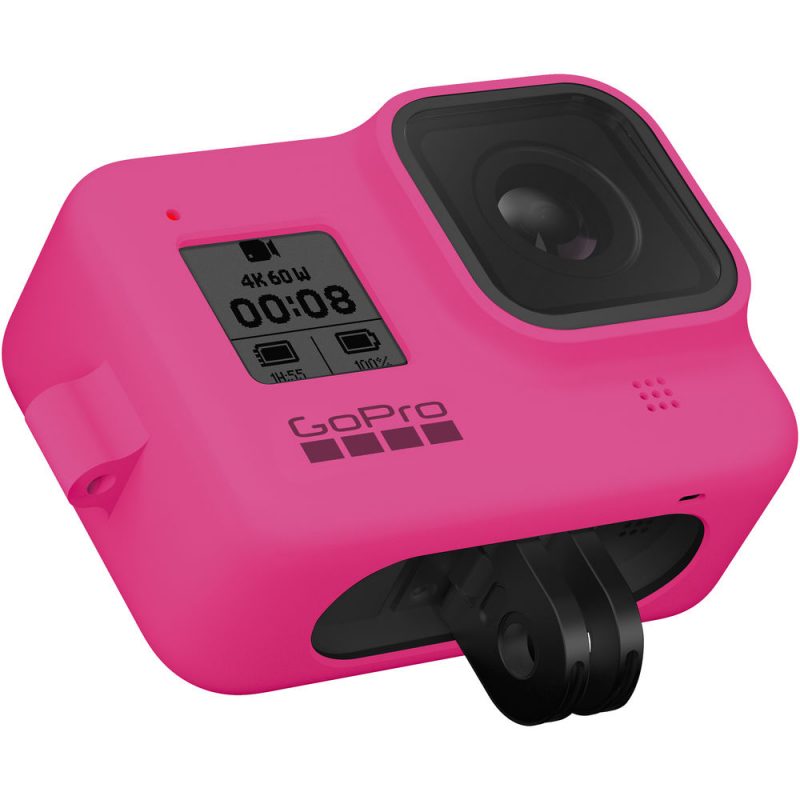 Gopro Sleeve+Landyard For HERO8 (Electric Pink)