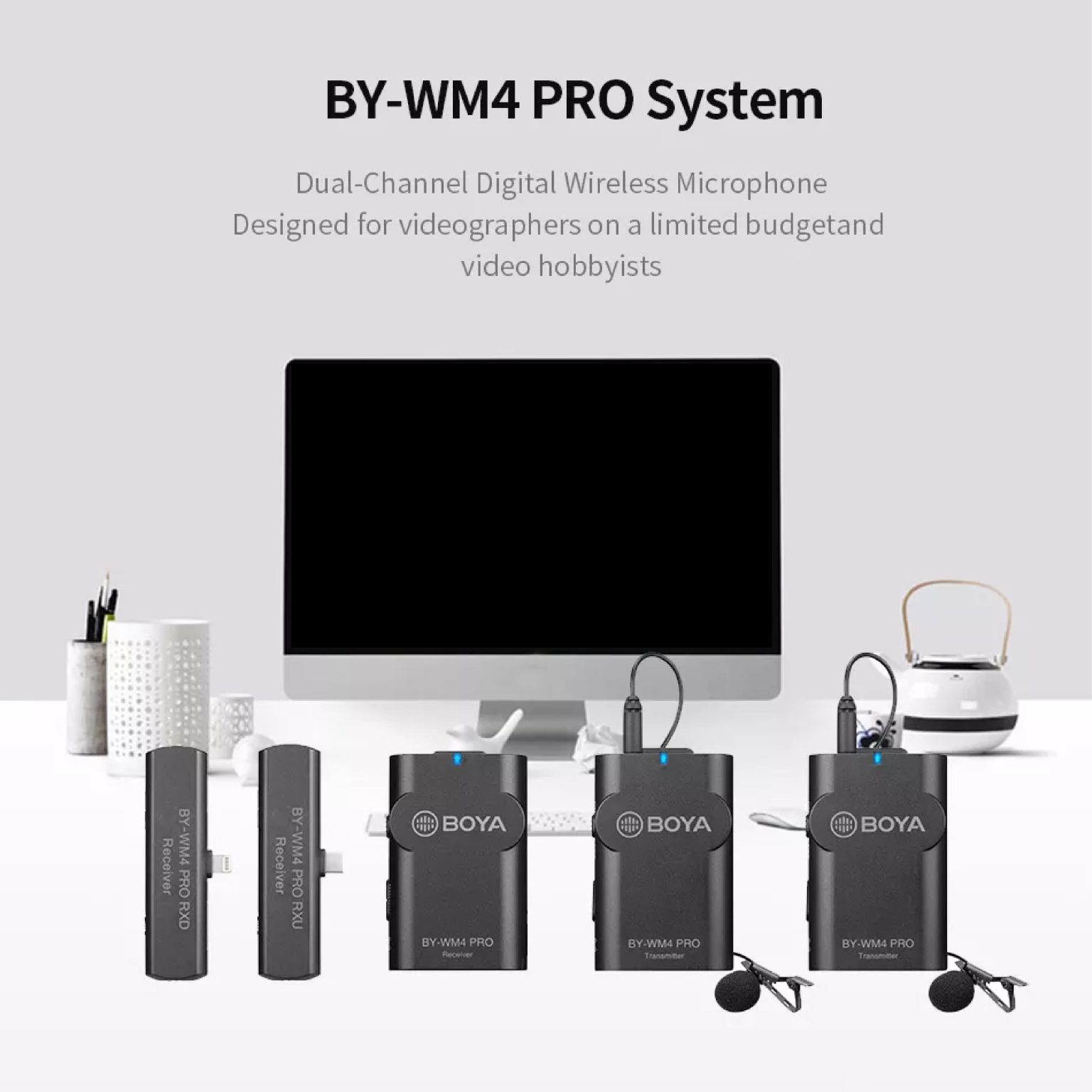 BOYA BY-WM4 PRO-K1/K2/K3/K4/K5/K6 ไมค์ไร้สาย | Digital2home