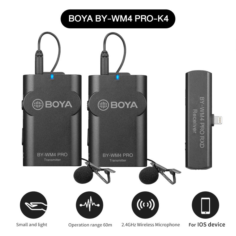 BOYA BY-WM4 PRO-K1/K2/K3/K4/K5/K6 ไมค์ไร้สาย | Digital2home