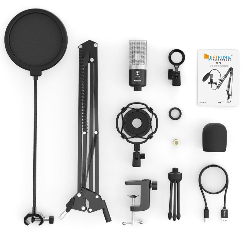 FIFINE T670 USB MICROPHONE โปรโมชั่น ราคาพิเศษ