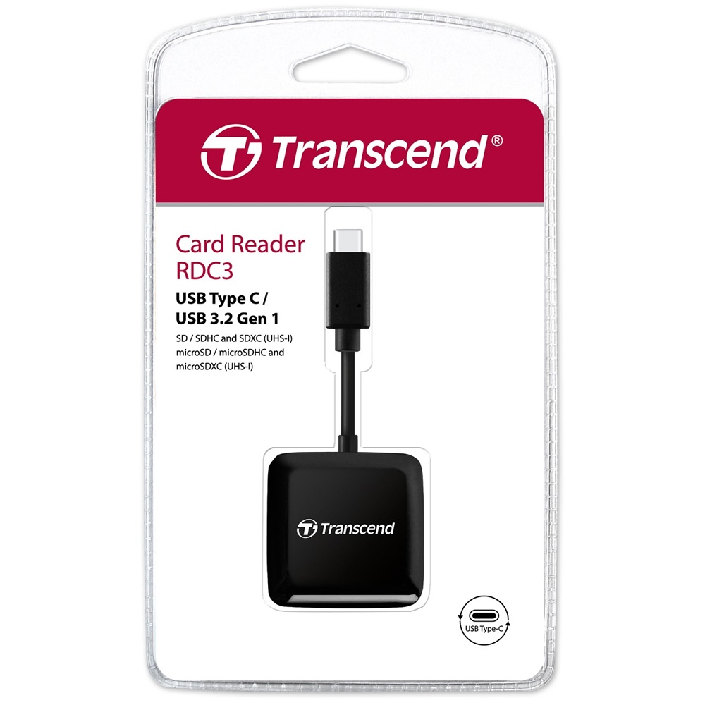 Transcend Card Reader TS-RDC3 USB 3.2 Type C ราคาพิเศษ Transcend Card Reader TS-RDC3 USB 3.2 Type C ราคาพิเศษ
