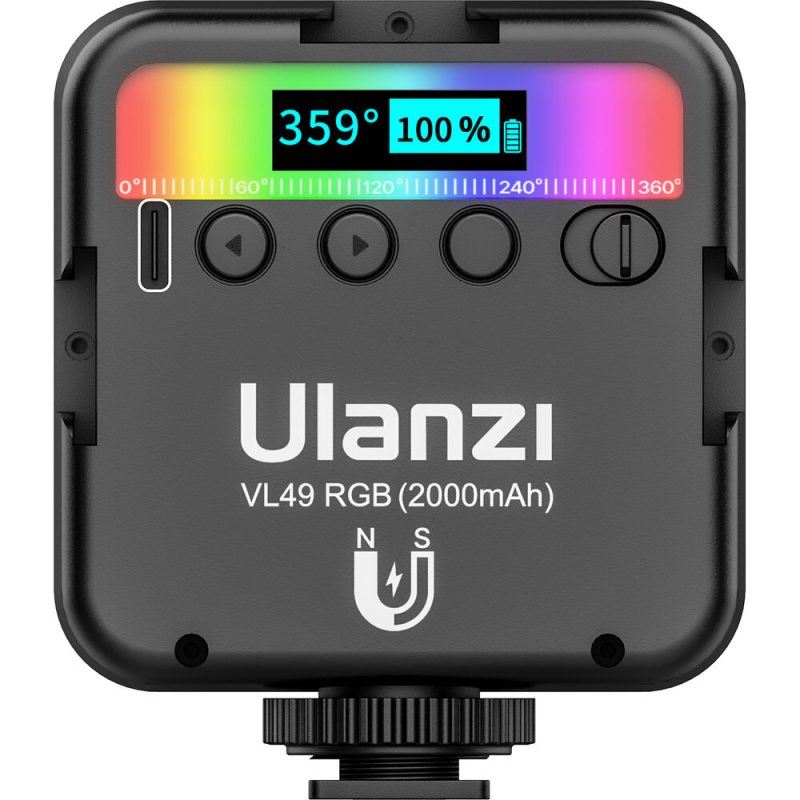 Ulanzi VL49 Rechargeable Mini RGB Light | Digital2home