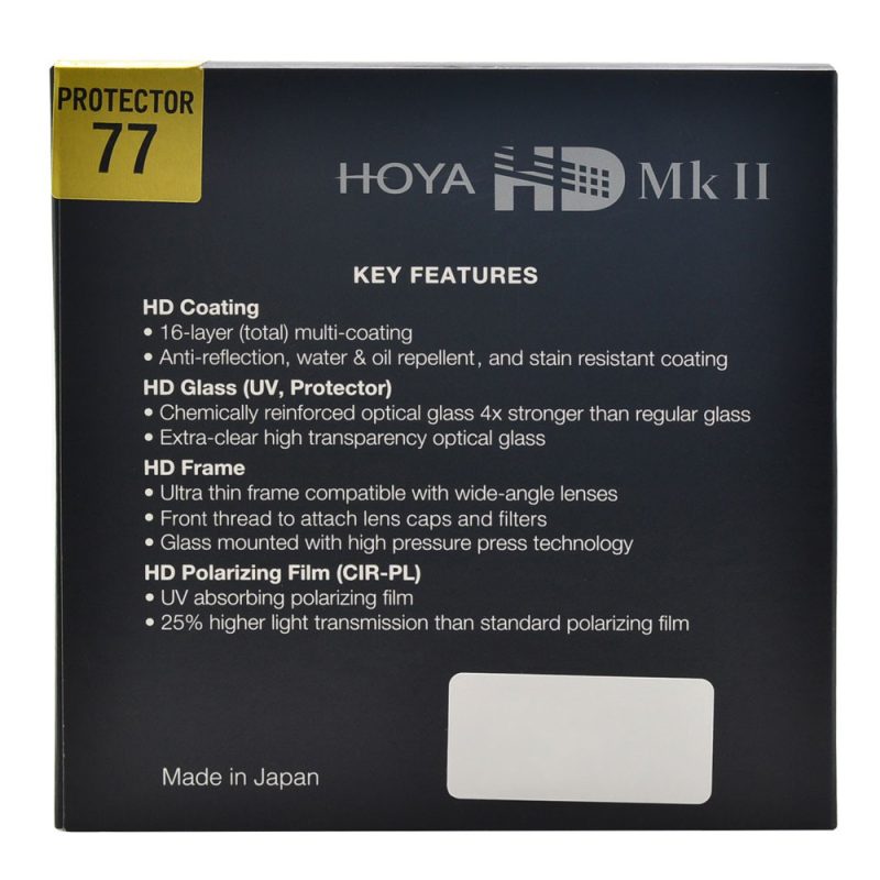 Hoya HD MK II PROTECTOR 49,52,55,58,62,67,72,77,82mm | Digital2home