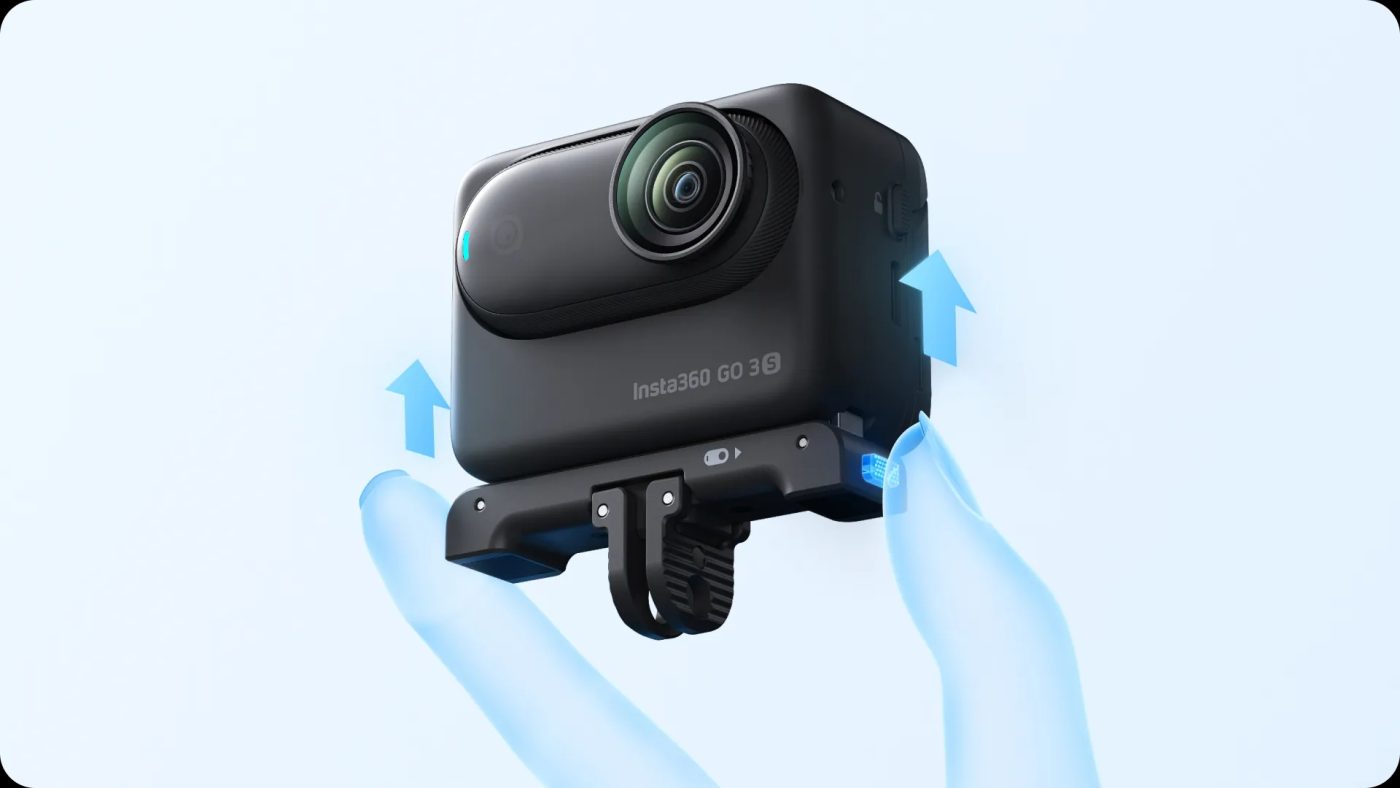 Insta360 GO 3/ GO 3S Quick Release Mount | Digital2home